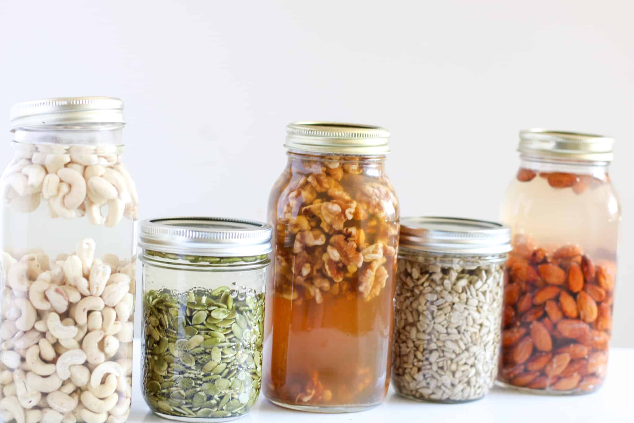Soaking Nuts and Seeds + How to Dehydrate Them - The Home Intent