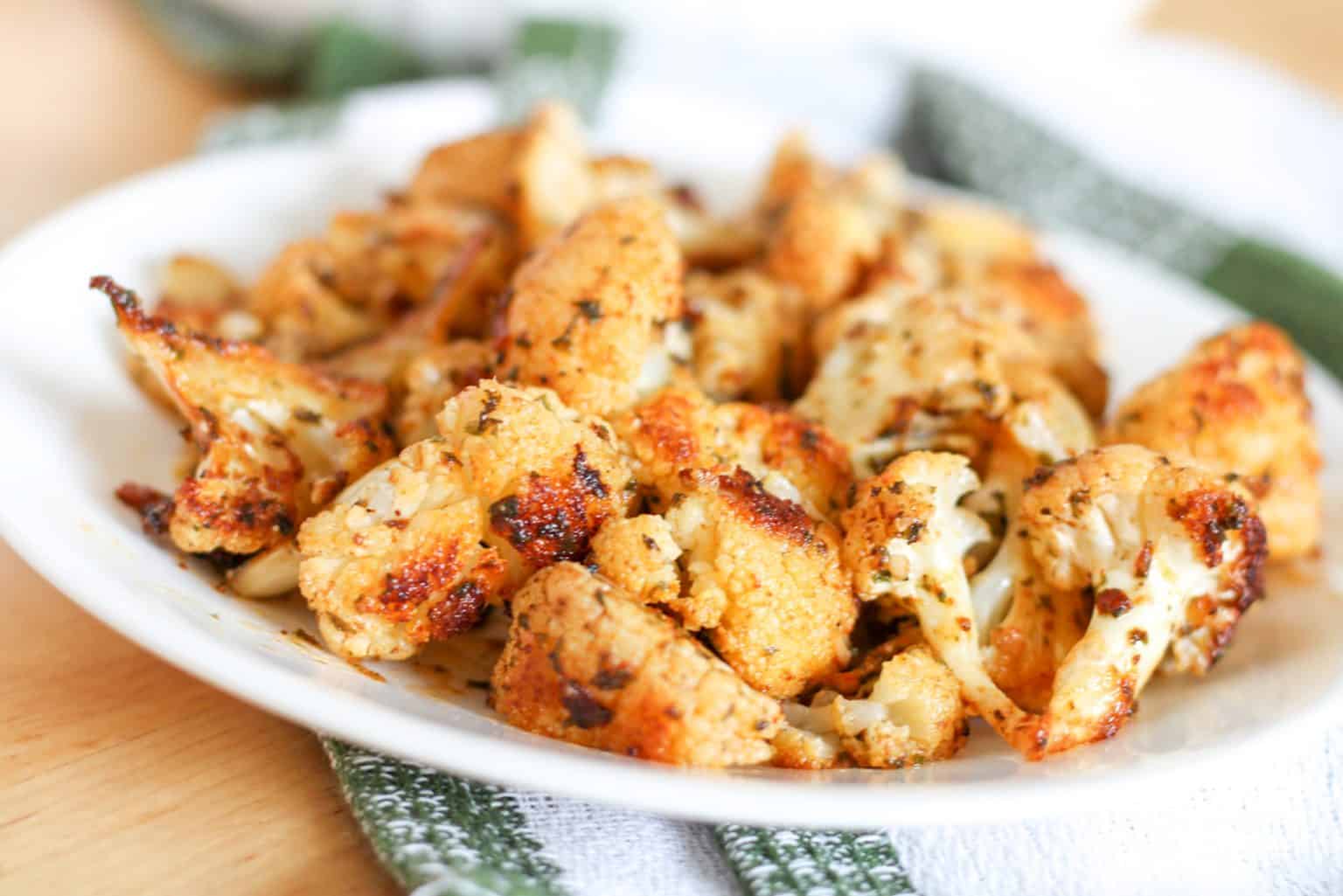 Easy Roasted Cauliflower Florets | Flavorful Side Dish - The Home Intent