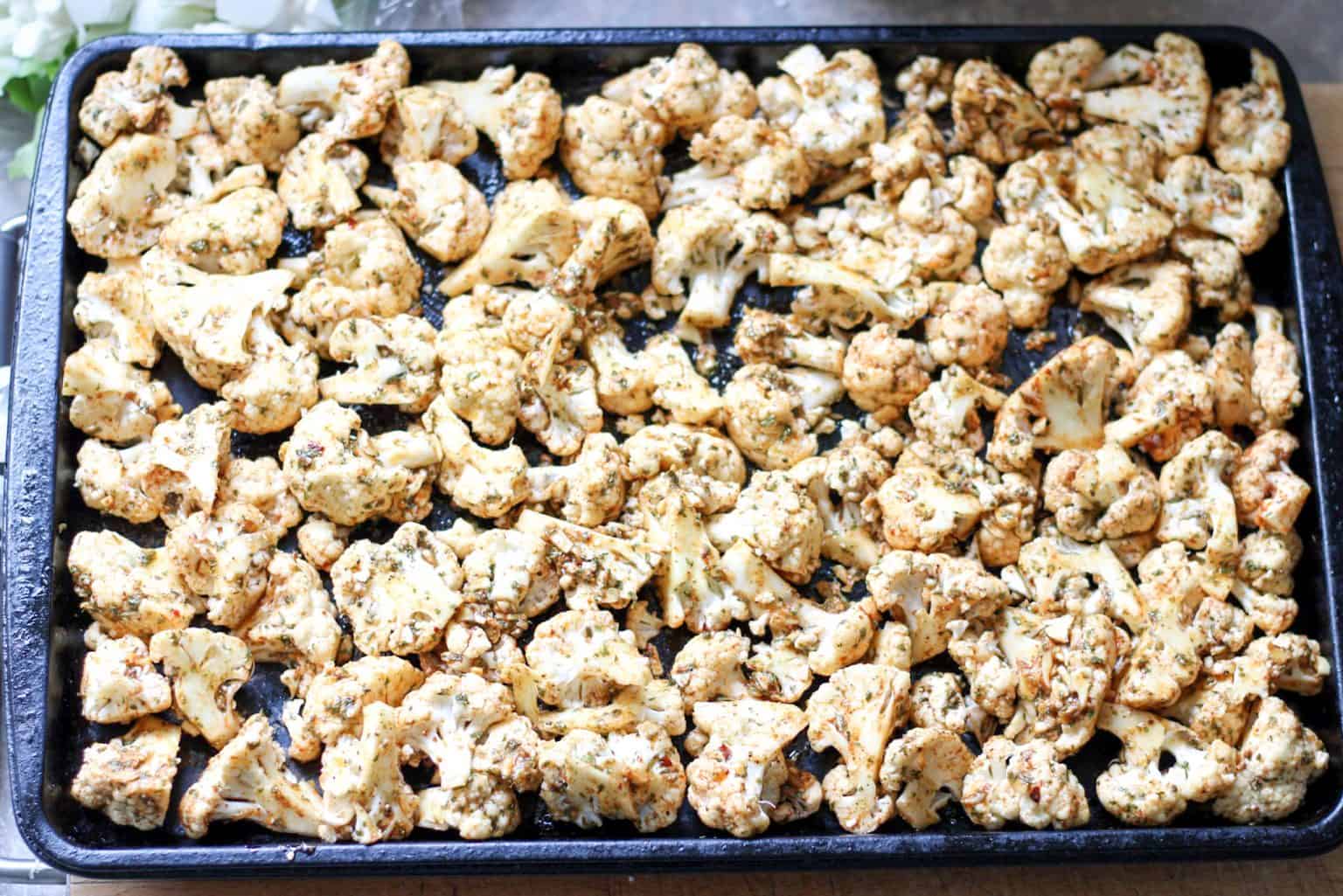 Easy Roasted Cauliflower Florets | Flavorful Side Dish - The Home Intent