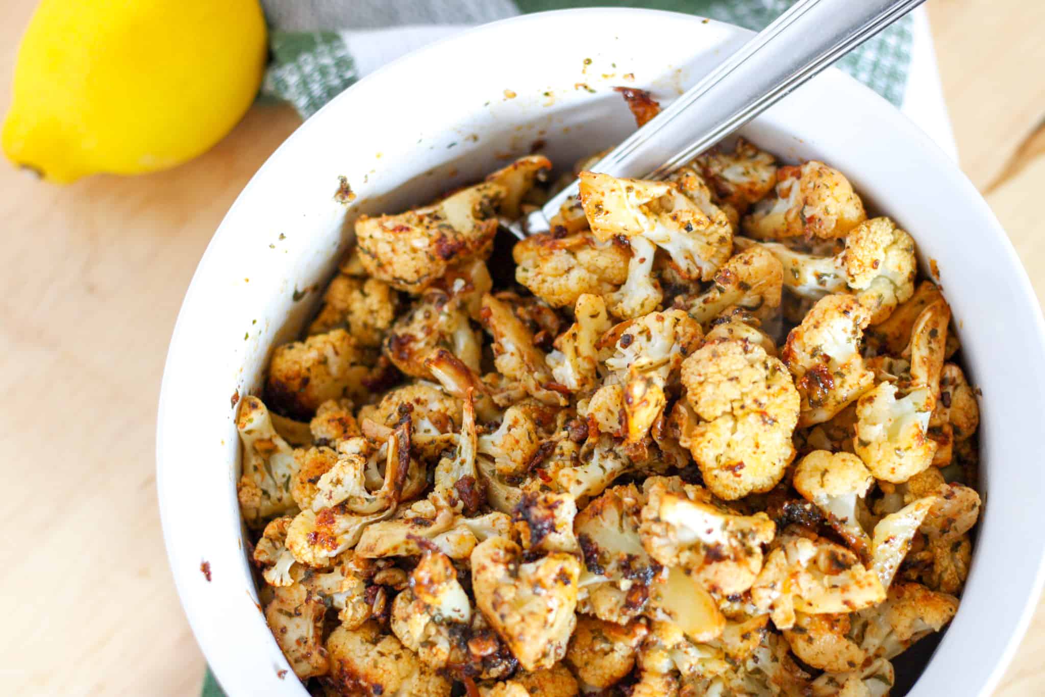 Easy Roasted Cauliflower Florets | Flavorful Side Dish - The Home Intent