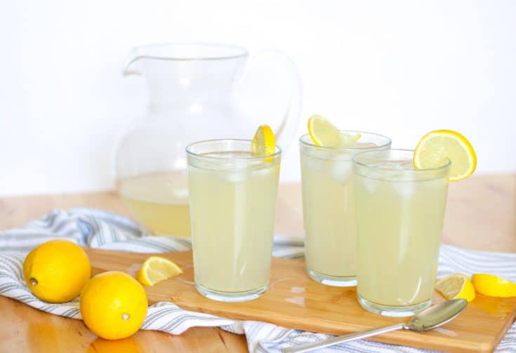 Low Sugar Lemonade | Easy and Healthy Recipe - The Home Intent