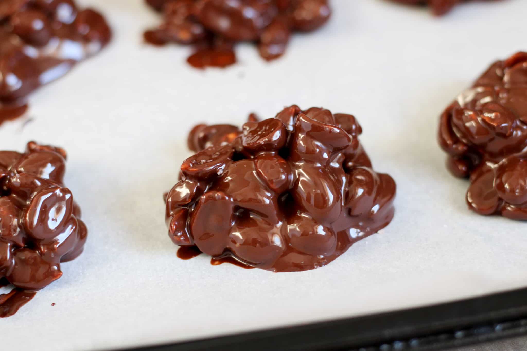 Dark Chocolate Covered Peanuts | Easy Candy Recipe - The Home Intent