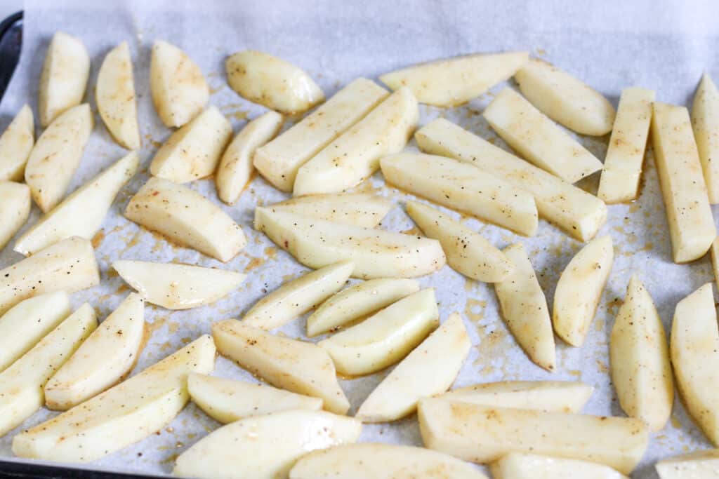 The Best Crispy Baked French Fries | Healthy Recipe - The Home Intent