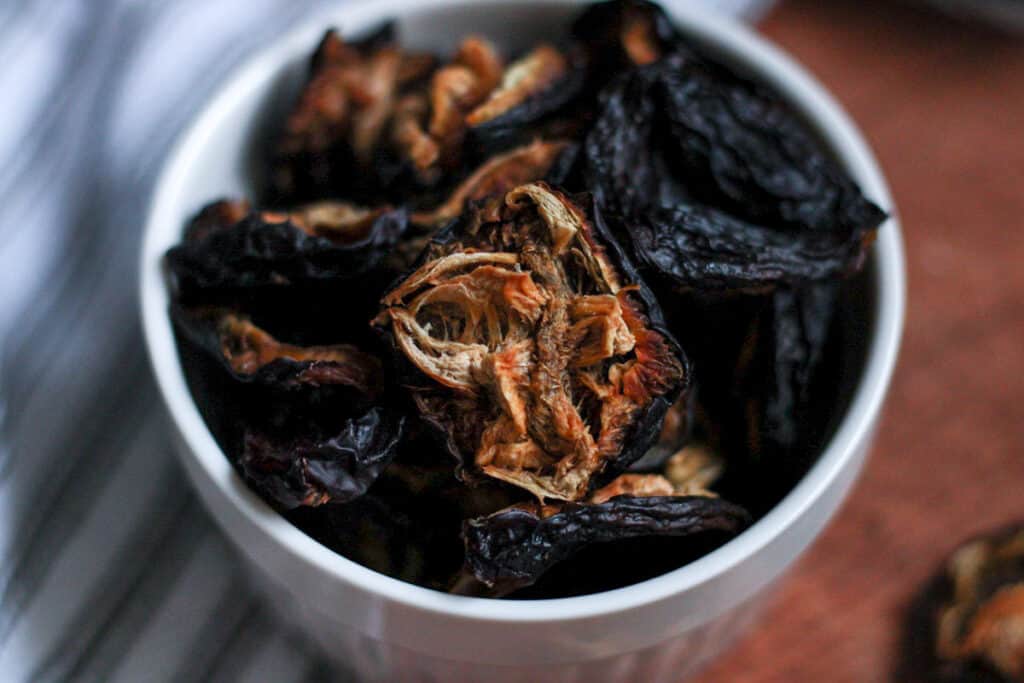 How to Make Dried Plums | Dehydrator or Oven - The Home Intent