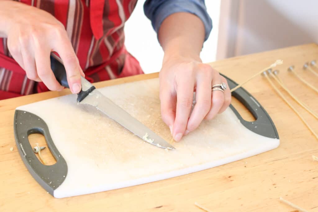 How to Make Candle Wicks for Homemade Candles - The Home Intent