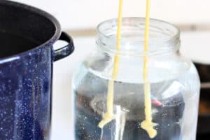 How to Make Hand Dipped Beeswax Candles - The Home Intent