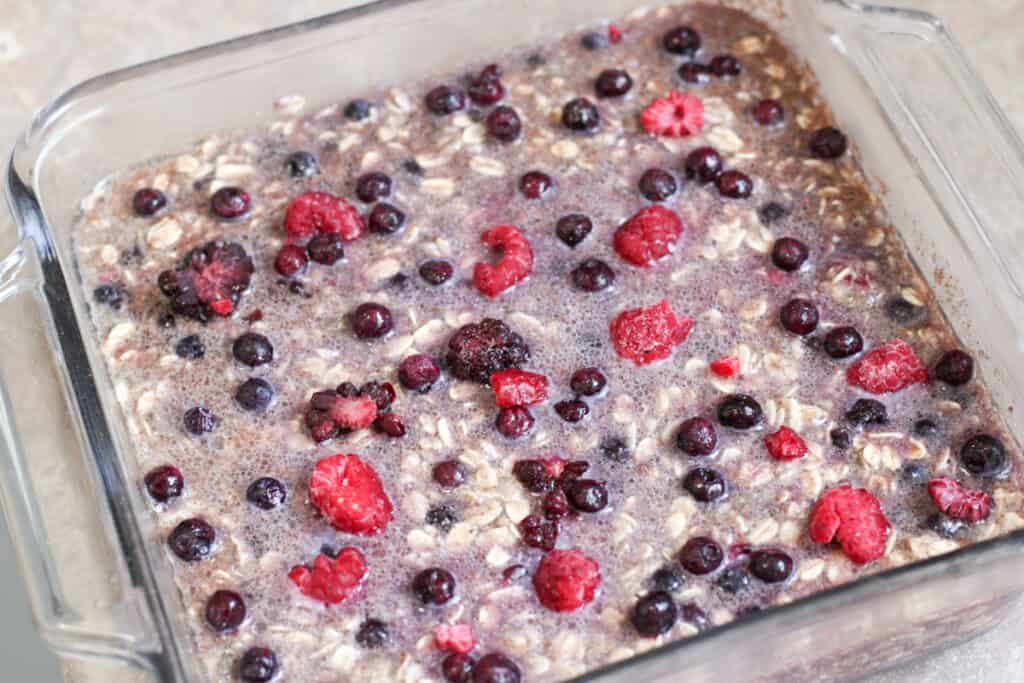 Vegan Baked Oatmeal with Sprouted Oats - The Home Intent