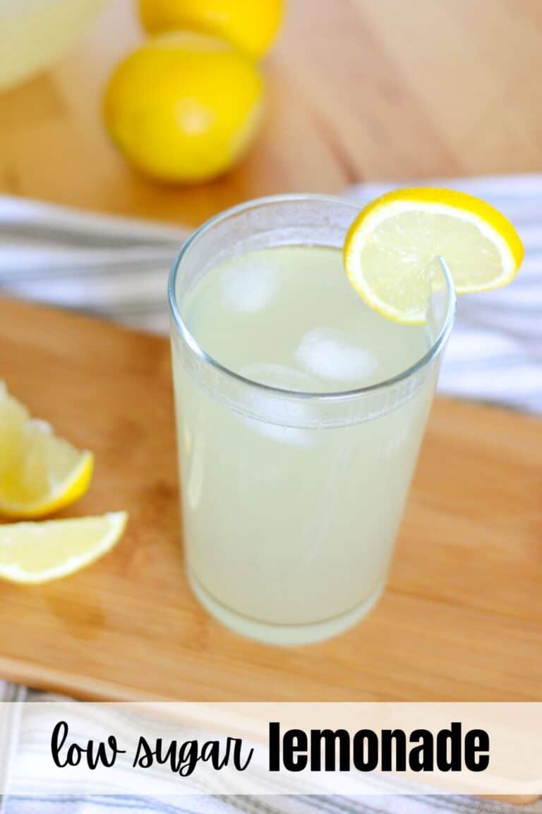 Low Sugar Lemonade | Easy and Healthy Recipe - The Home Intent